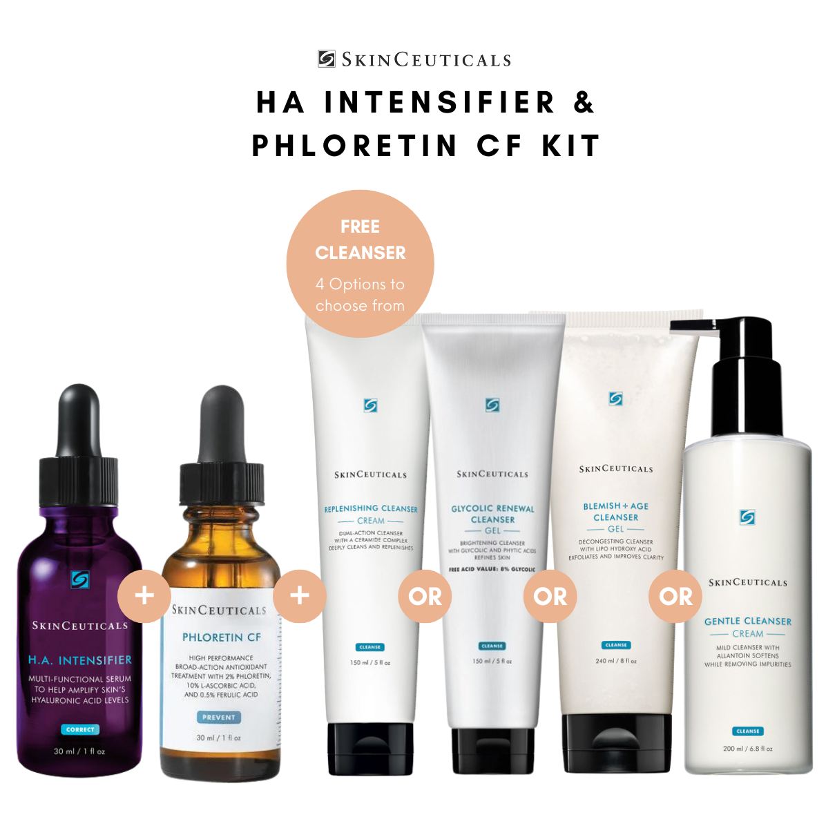 Skinceuticals HA Intensifier & Phloretin CF Kit - Skin Spot